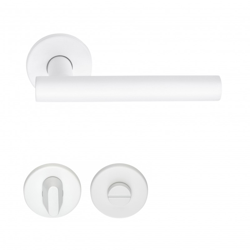 Poignée de porte blanche Thelma Poignée de porte blanche Thelma