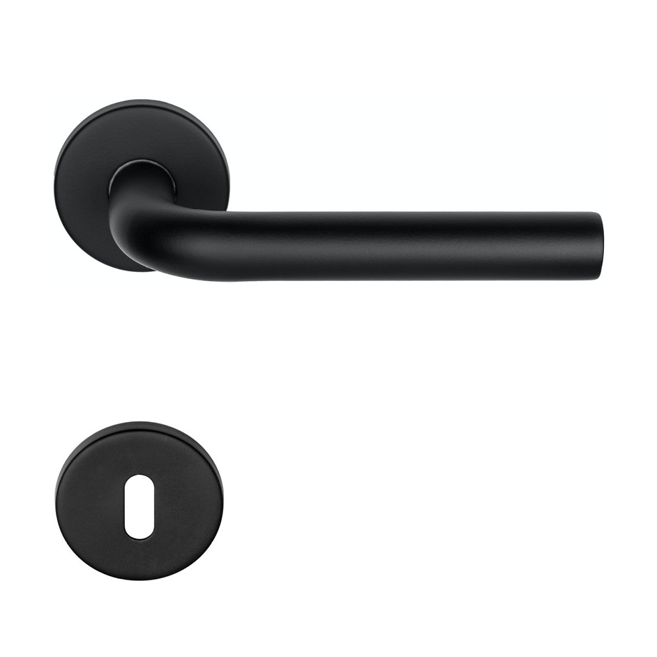Poignée de porte Basic noir| LBIII-19 NM | Formani